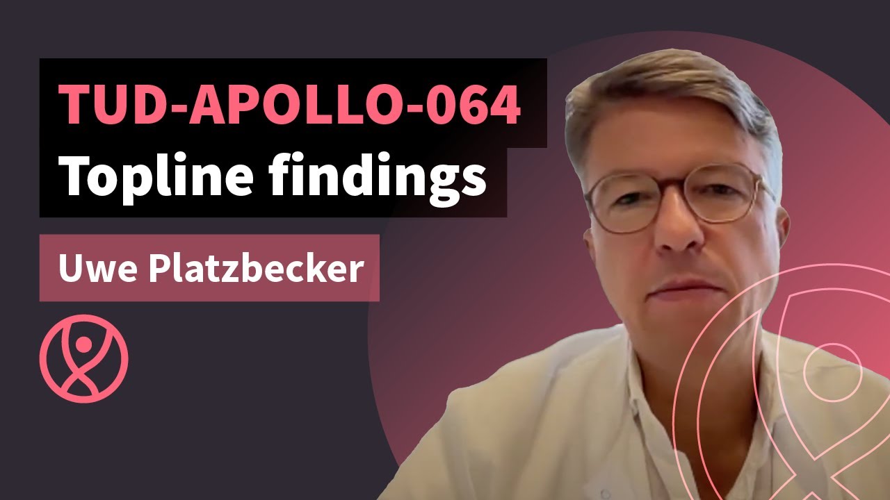 EHA 2024: Topline findings of the TUD-APOLLO-064 trial and their ...