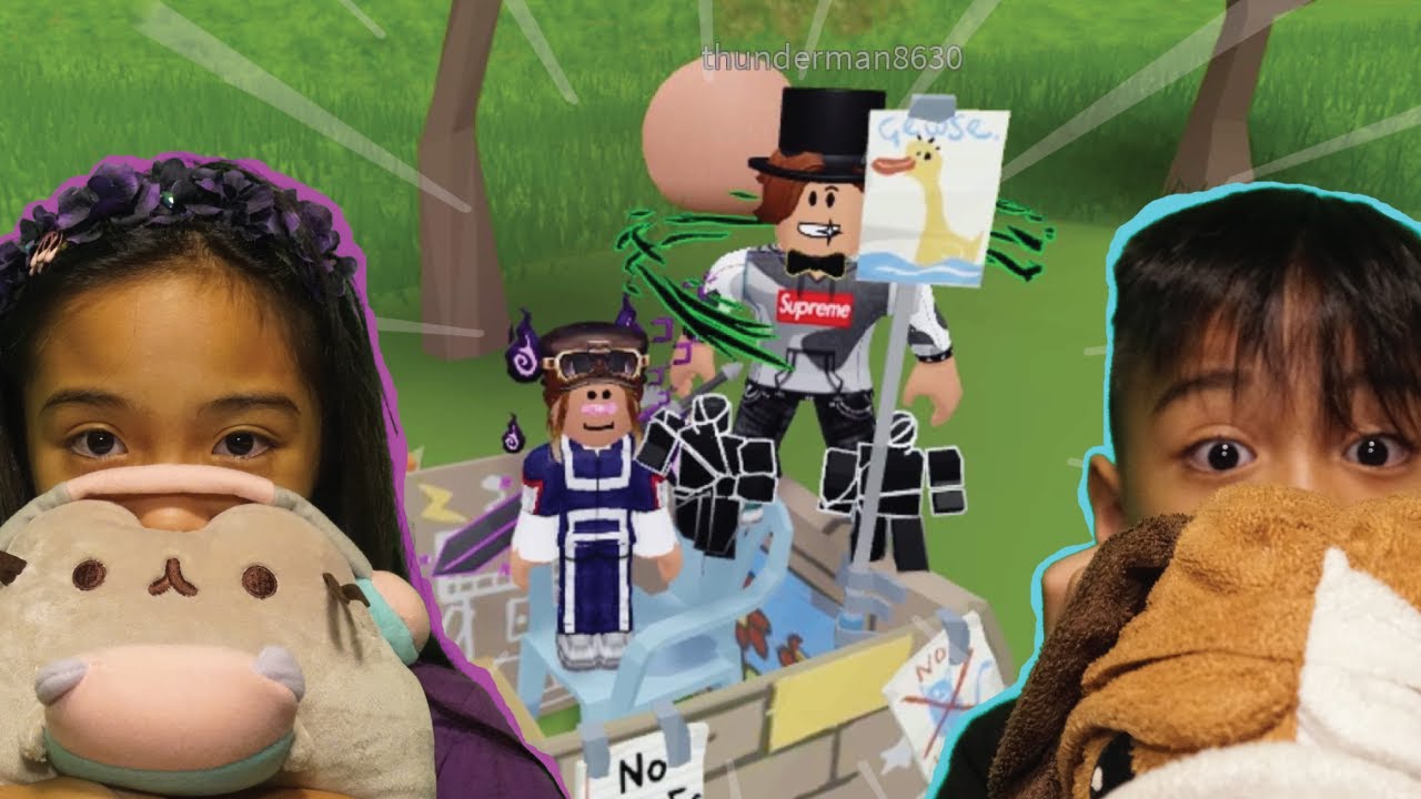 Playing Hide and Seek in Disguise Hunt ROBLOX - YouTube