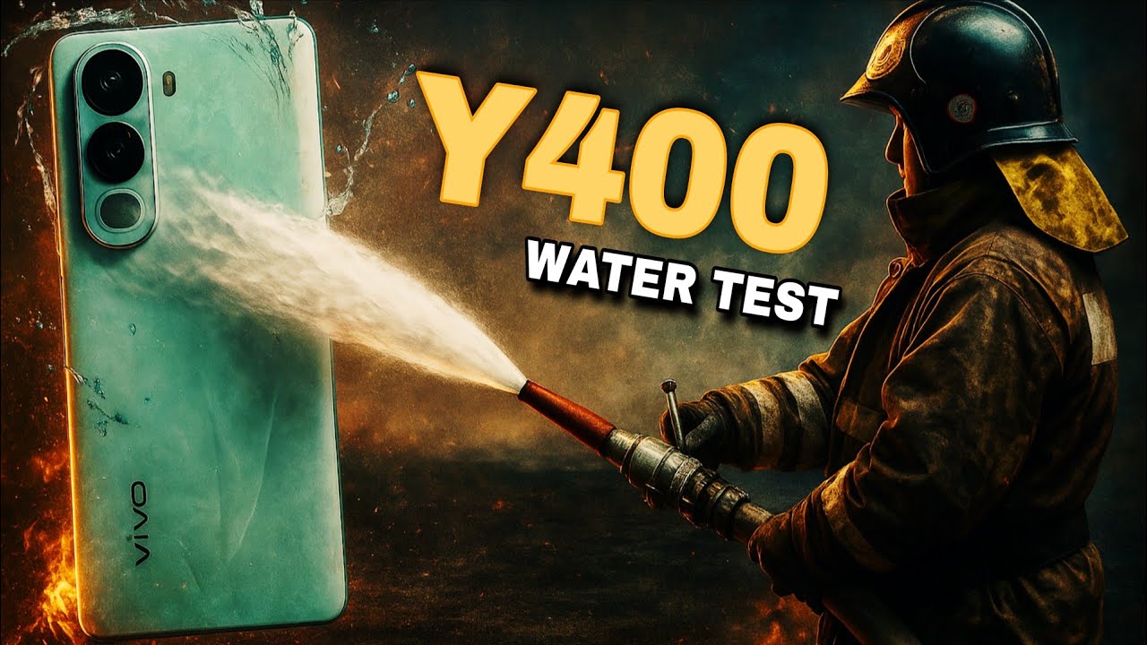 Vivo Y400 Water Test | 6000mAh Battery | 8GB + 128GB | Real Durability ...