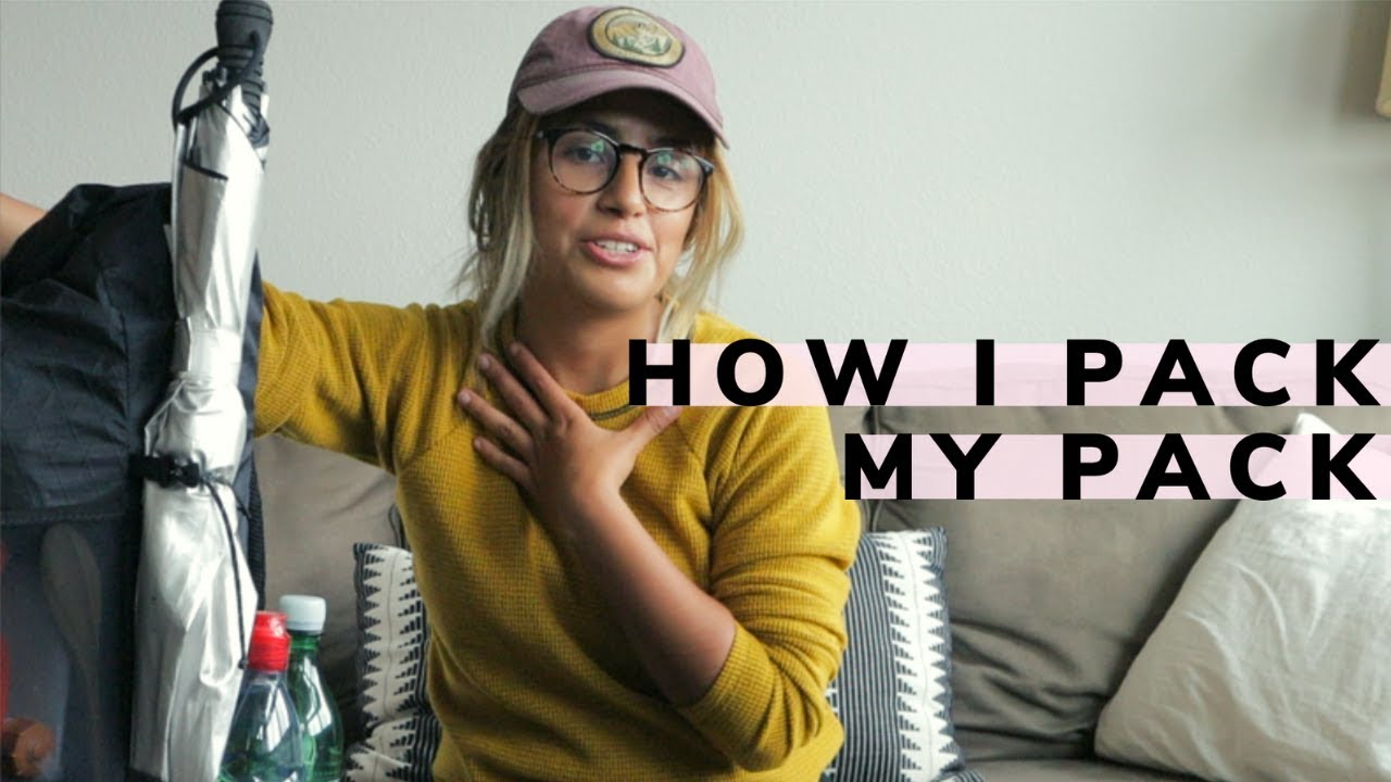 how I pack my pack - backpacking the Lowest To Highest Route - YouTube