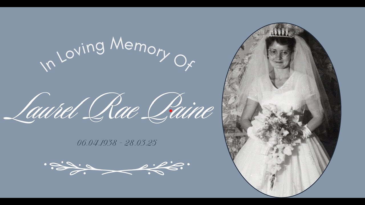 Laurel Rae Paine Memorial Service - YouTube
