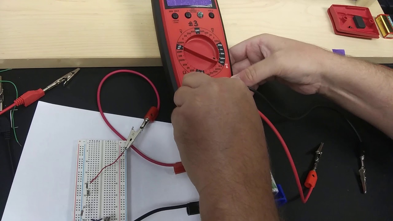 DMM Measure Current Goof 13 - YouTube
