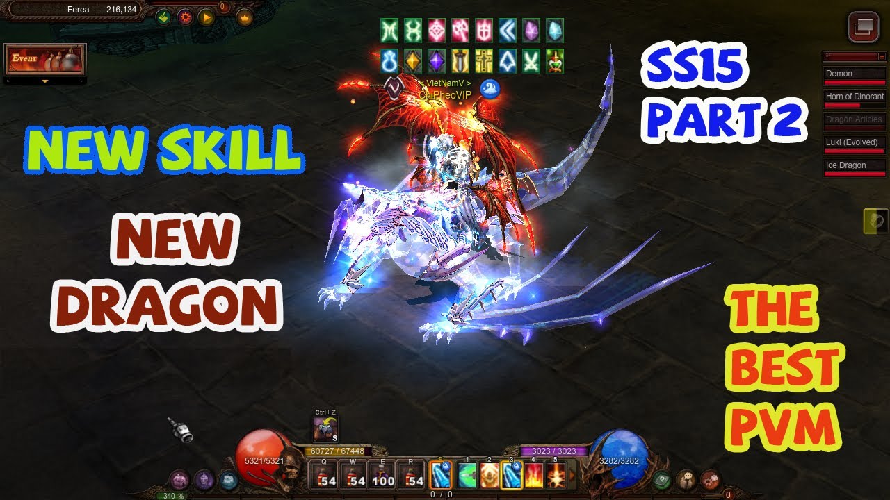 New Skill BM Sword Blow Skill Mới Của DK Quá Bá Đạo - Mu Online SS15 2 ...
