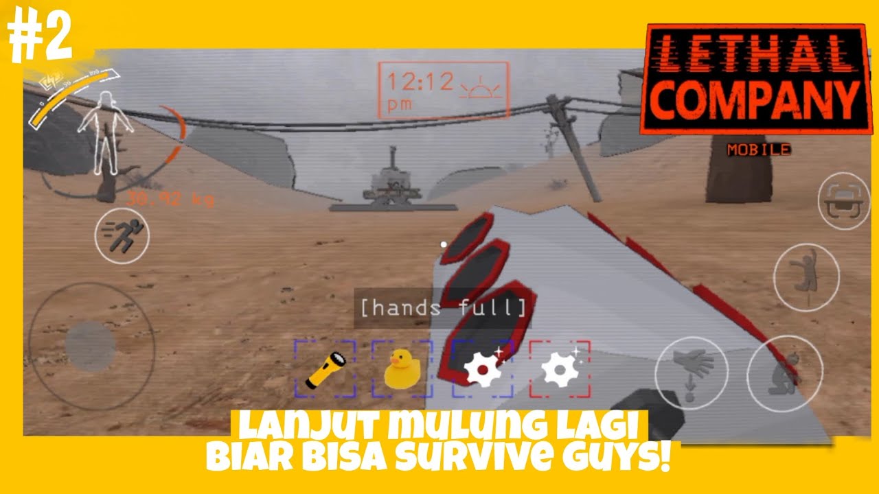 Lanjut kumpulin barang di game Lethal Company android - Lethal Company: Mobile horor - YouTube