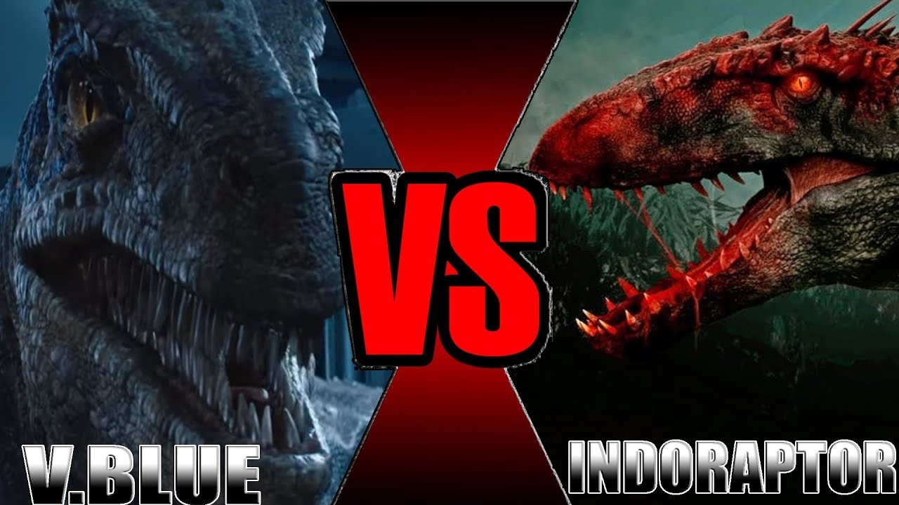 INDORAPTOR VS BLUE (Batalha Jurássica) # 21 FINAL ™ - YouTube