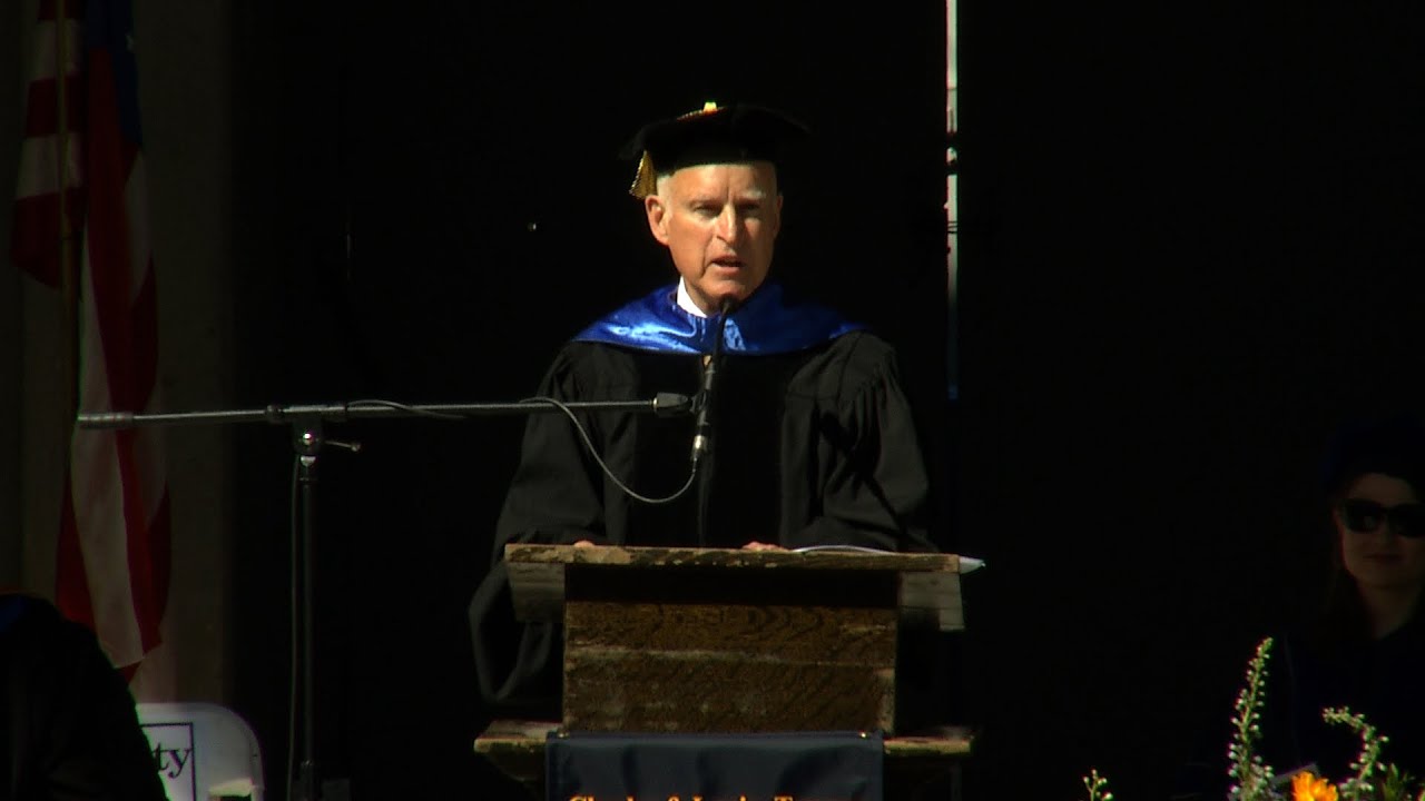 CA Gov Brown UC Berkeley excerpts - YouTube
