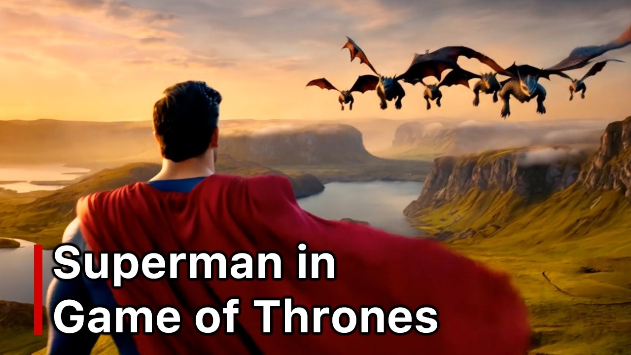 Superman in Game of Thrones Trailer - YouTube