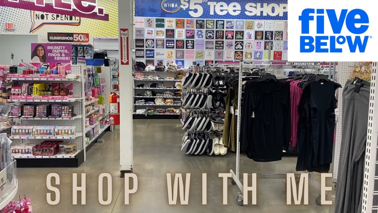 FIVE BELOW SHOP WITH ME 💋 FIVE BELOW CLOTHING 💋 FIVE BELOW ROOM DECOR 💋 ...