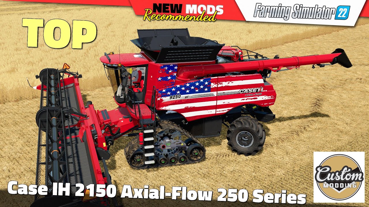 FS22 | Case IH 2150 Axial-Flow 250 Series (by Custom Modding) - Farming ...