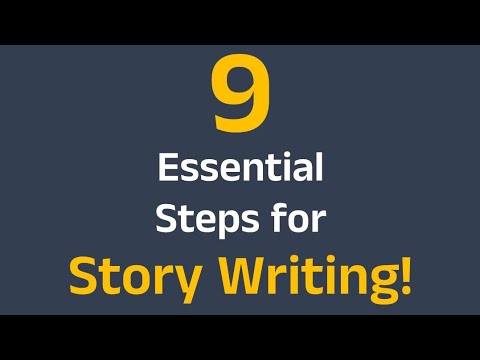 9 Essential Steps For 𝗦𝘁𝗼𝗿𝘆 𝗪𝗿𝗶𝘁𝗶𝗻𝗴!🔥 | Story Writing Techniques ...