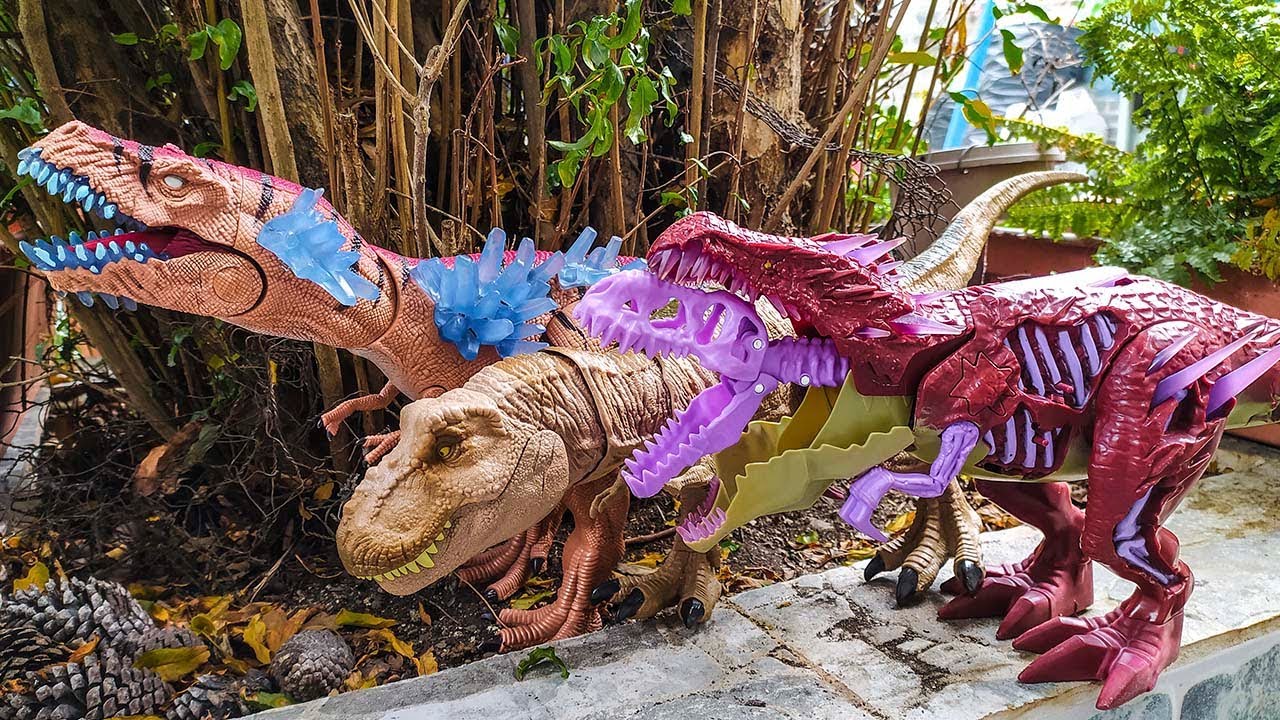 T rextroyer MAX Steel Tyrannosaurus Rex Camp Cretaceous primal Attack ...