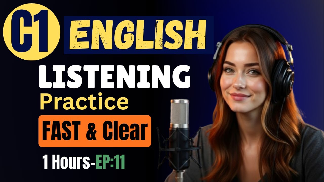 C1 English Listening & Speaking Practice | Master Advanced English ...