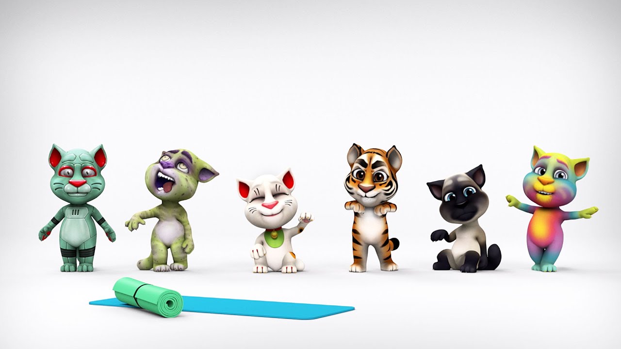 Talking Tom Shorts 3 - Drôle de Gym! - YouTube