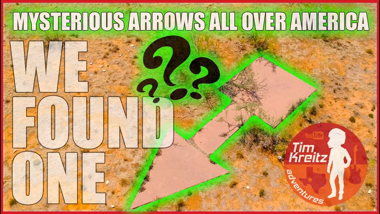 Mysterious giant arrows across the USA – We found one! - YouTube