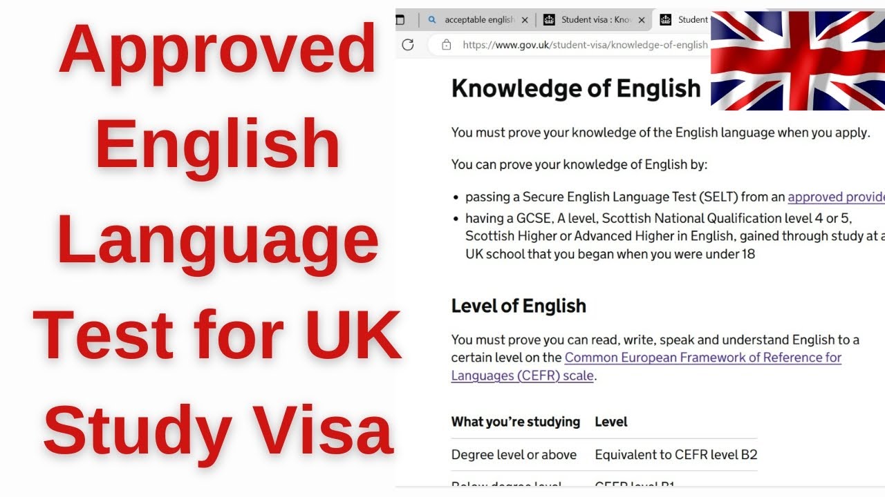 UKVI Approved Language Test for Study Visa | Watch before Apply - YouTube