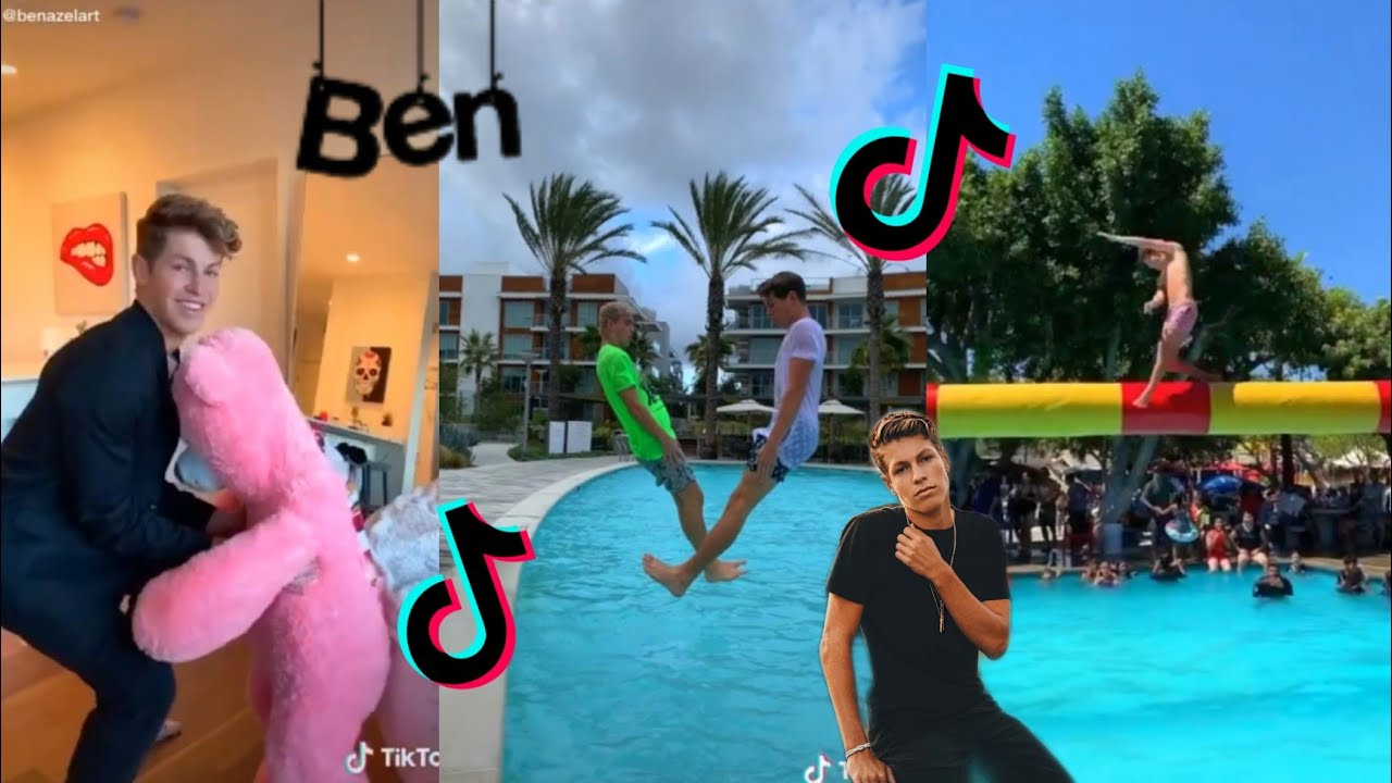 Ben Azelart , funny tiktok video part 1 - YouTube