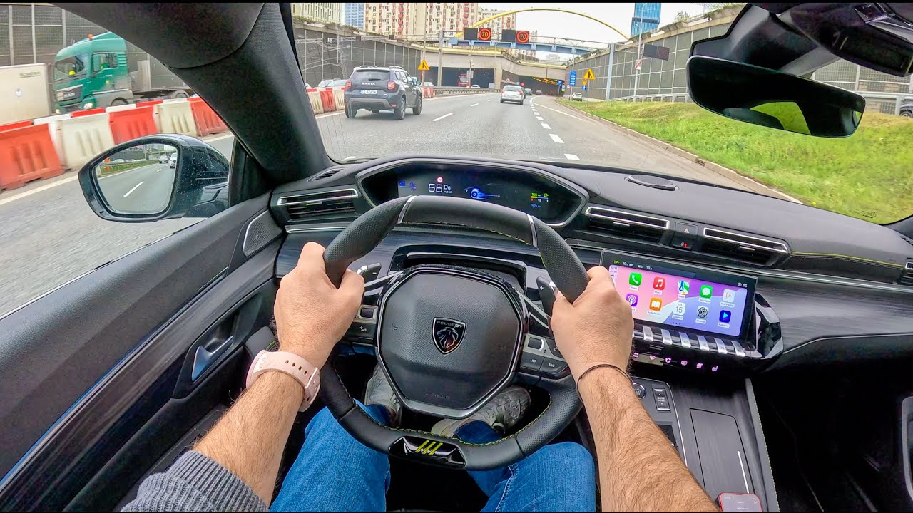 508 PSE (1.6 360 hp) | POV Test Drive #2606 Joe Black - YouTube
