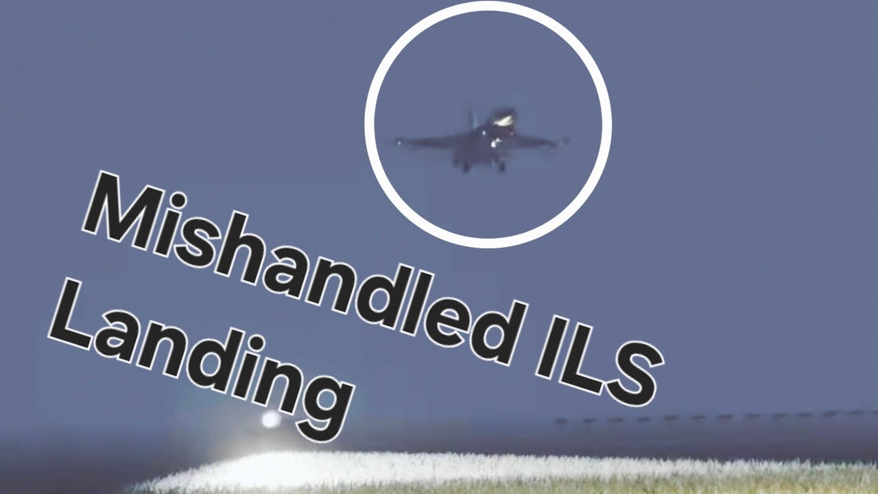 DCS F-16 ILS landing zero visibility - YouTube