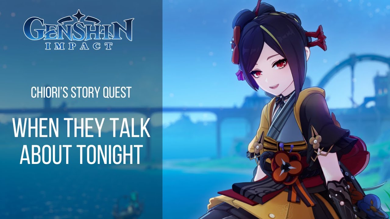 Genshin Impact | Chiori's Story Quest | Cisoria Act 1 Cutscene - YouTube