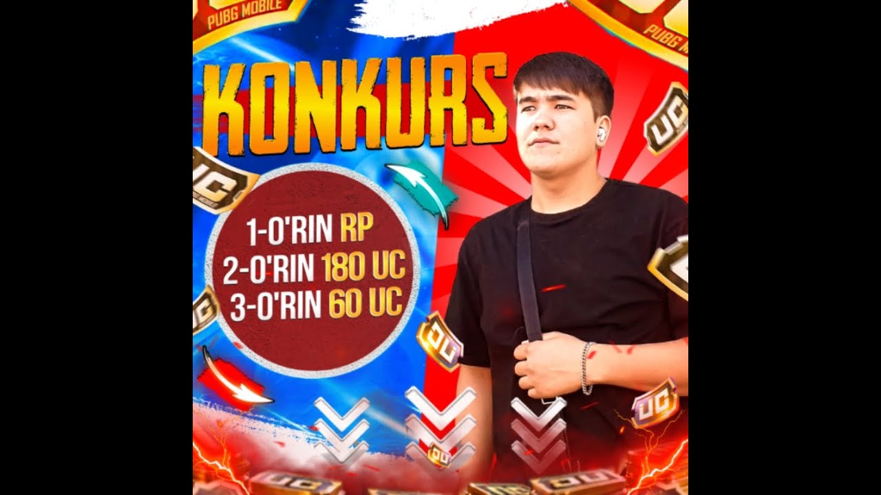 ISLOMBEY PUBGM efirda! Mini konkurs - YouTube