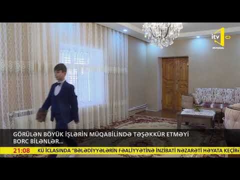 Quba Amsar kendi Azad Qurbanov Prezidente tesekkuru...