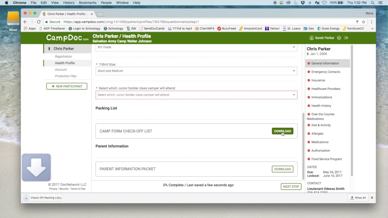 Camp Doc Registration - YouTube