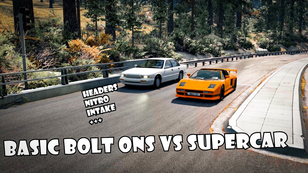 Can you beat a SUPERCAR with Bolt Ons? - YouTube