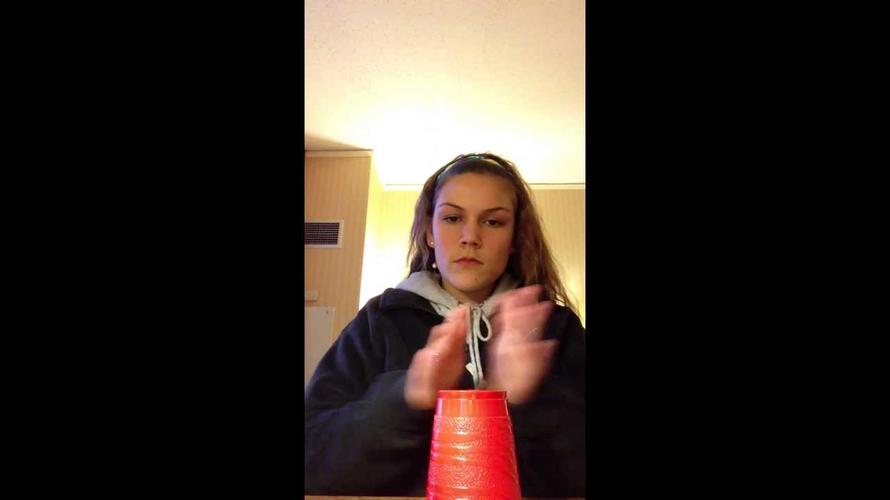 Cup song from pitch perfect Emily Hodgeman - YouTube