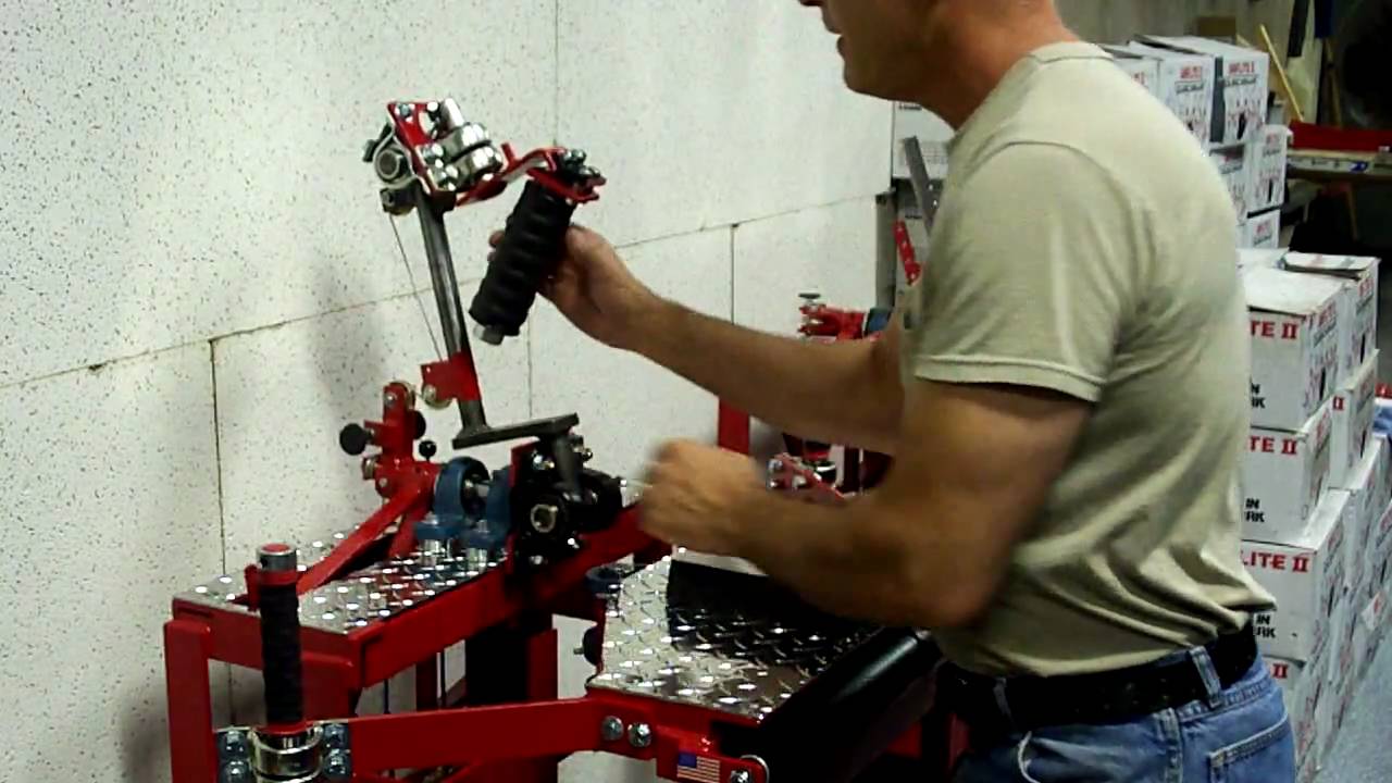 TERMINATOR X arm wrestling machine (model 1) - YouTube