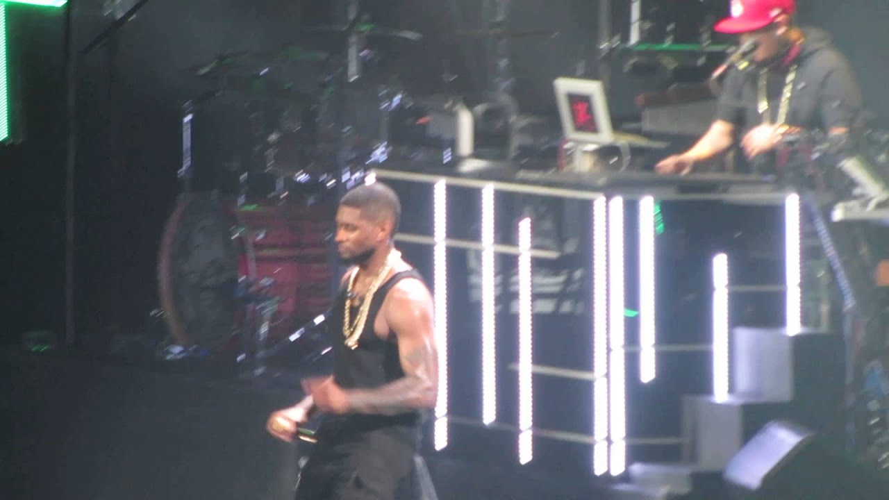 Usher - O2 Arena, London 26/3/15 'Pop Ya Collar' - YouTube