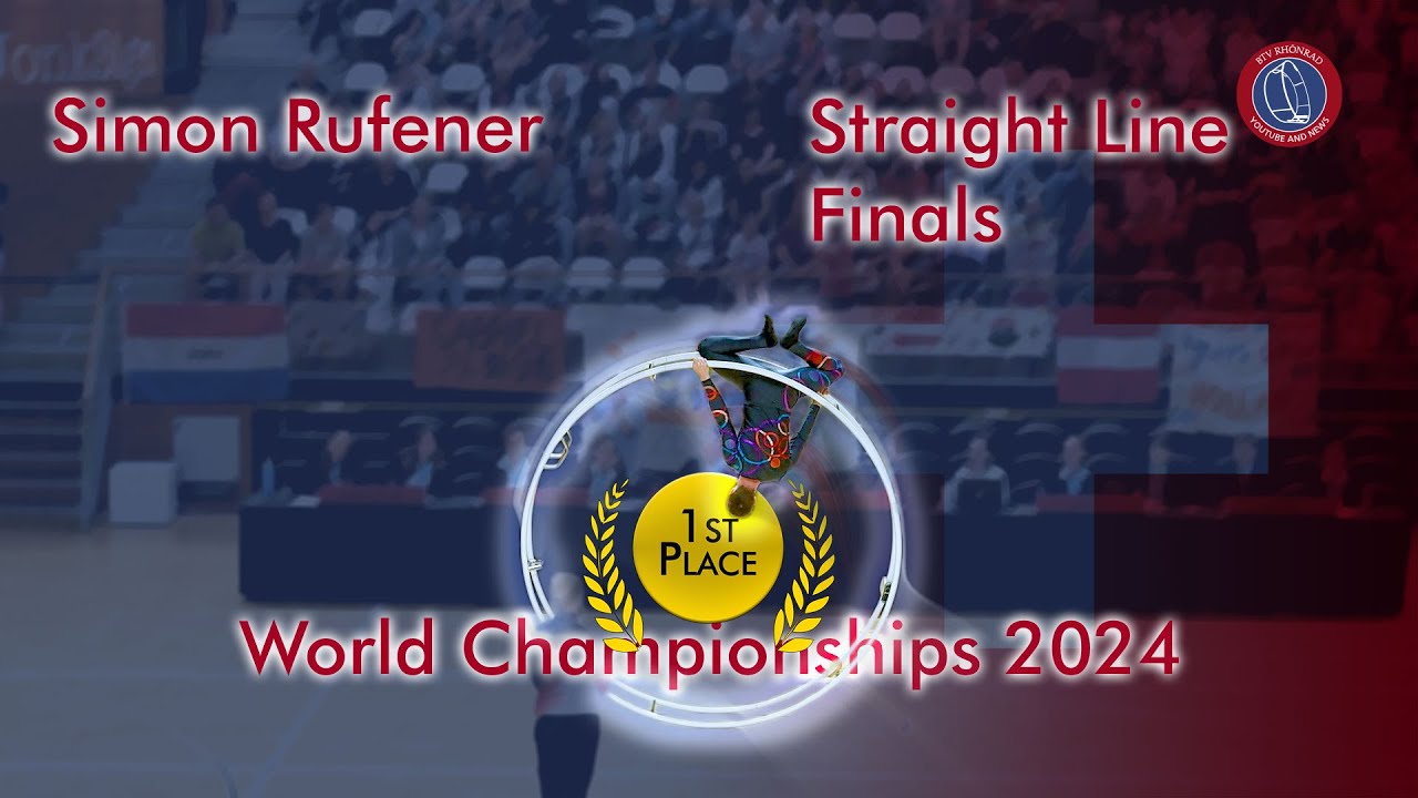 Simon Rufener World Championships 2024 in Gymwheel Men Straight Line ...