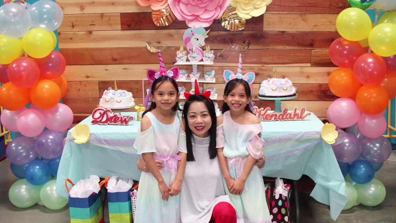 Twins 7th Birthday - YouTube