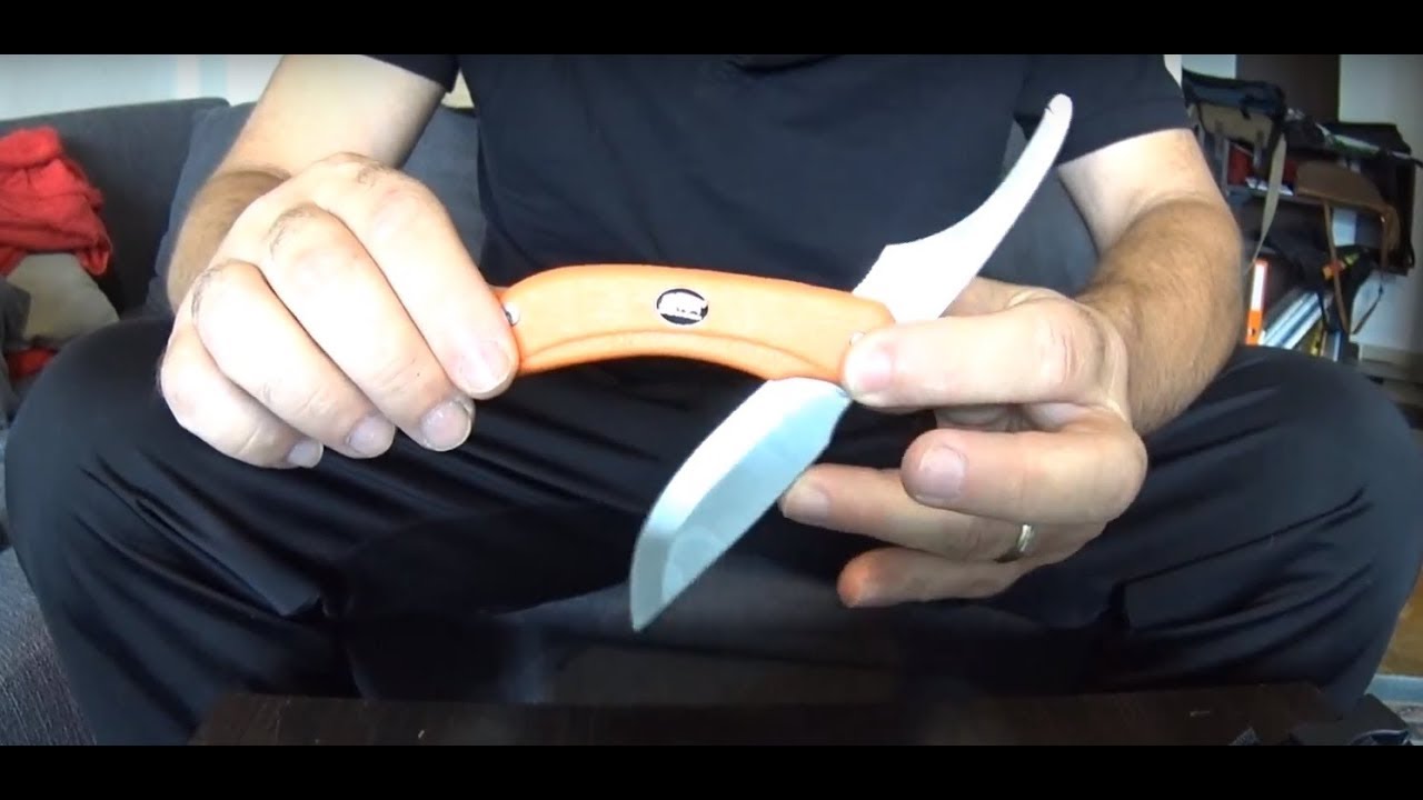 Briceag EKA Swing Blade G3 de vanatoare; Sweden hunting folding knife ...