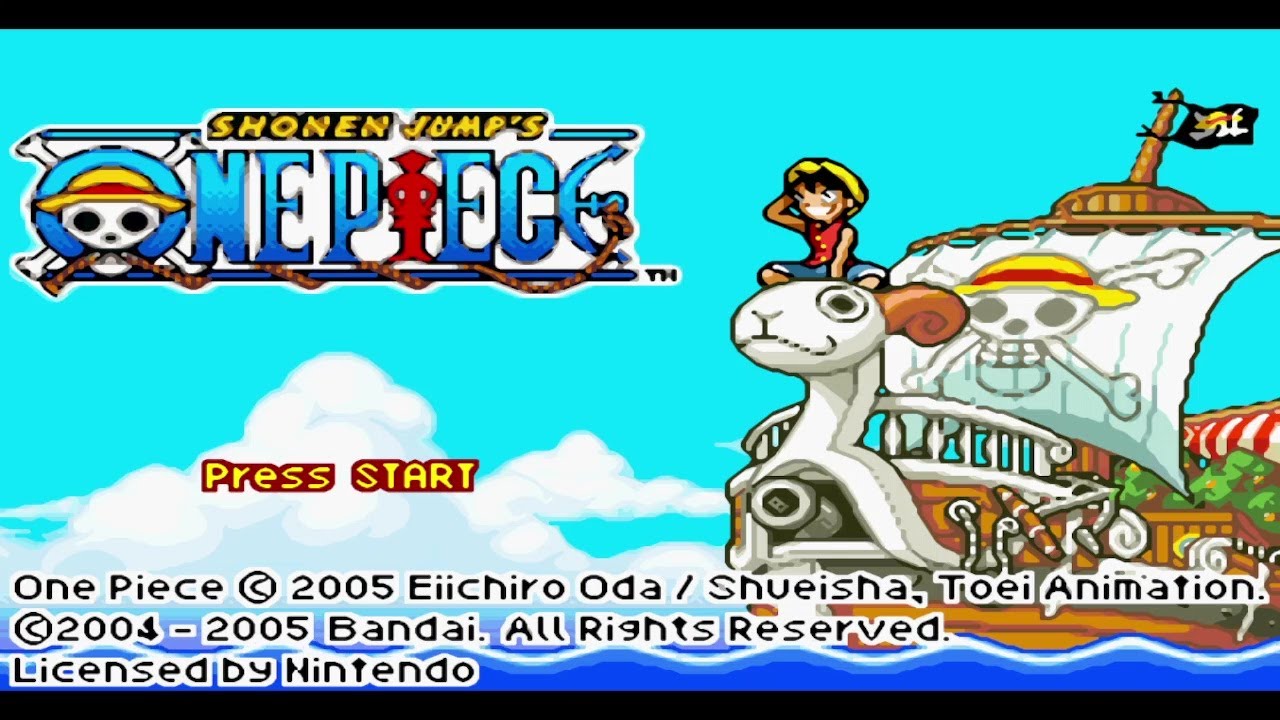 One Piece GBA Game Playthrough | Classic Anime Adventure on Game Boy ...