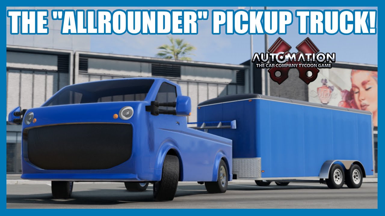Automation & BeamNG | The "Allrounder" Pickup! - YouTube