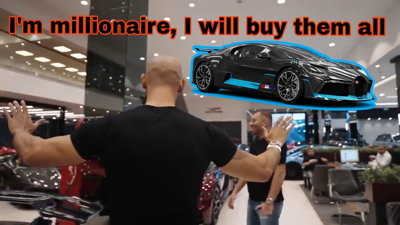 andrew tate buys another Bugatti in dubai / G's zone - YouTube