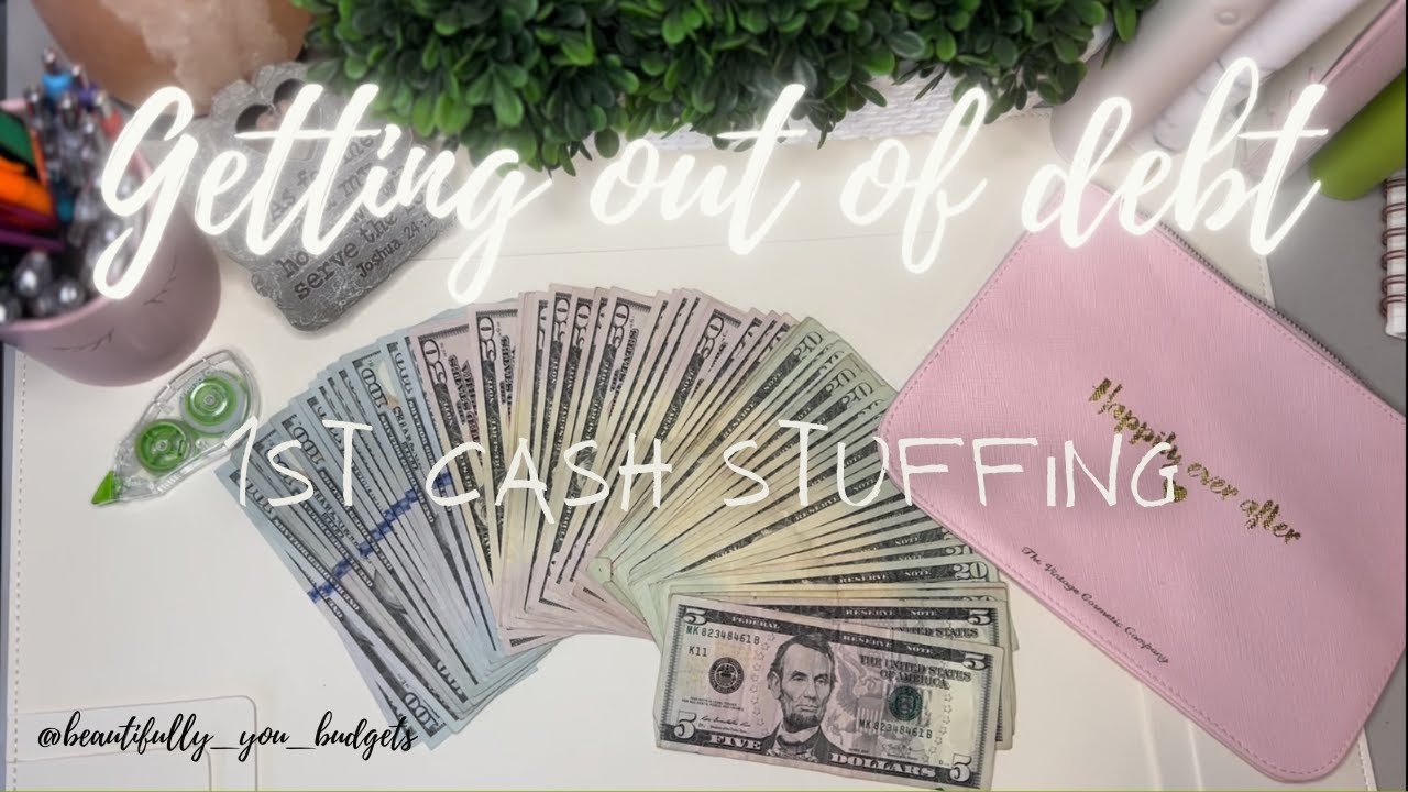 Becoming Debt Free!! Cash stuffing binders... Long term/Short term ...