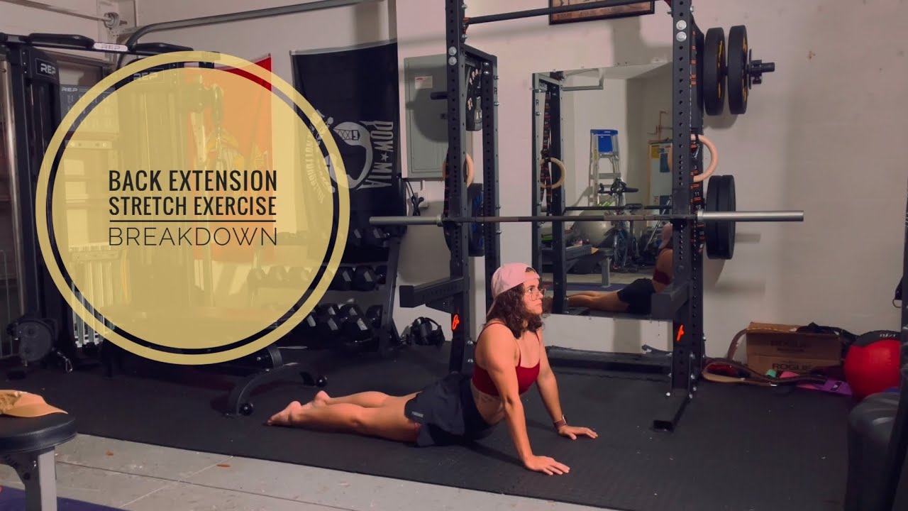 Back Extension Stretch Exercise Breakdown - YouTube