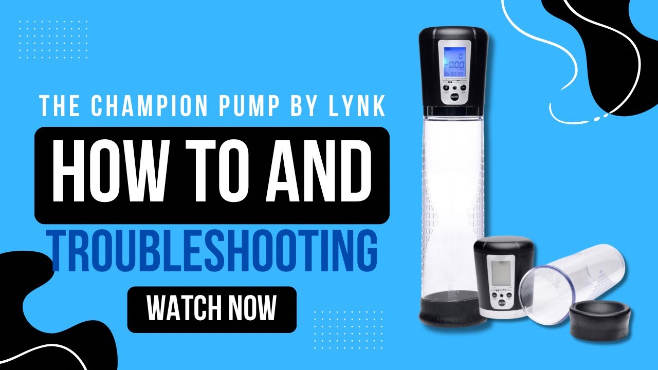The Champion Pump by Lynk: How to and Troubleshooting - YouTube