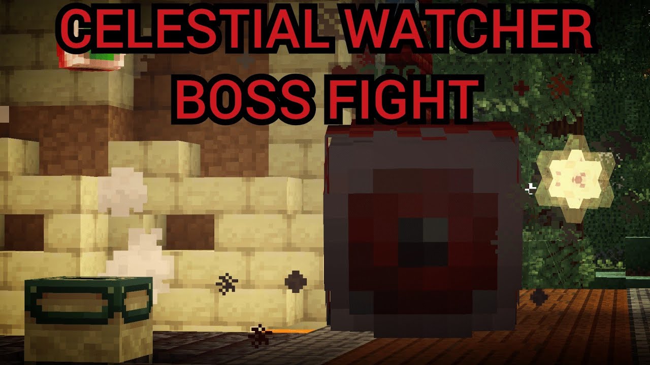 Minecraft Nice Mob Variants: Celestial Watcher Boss Fight ( 1.20.4 ...