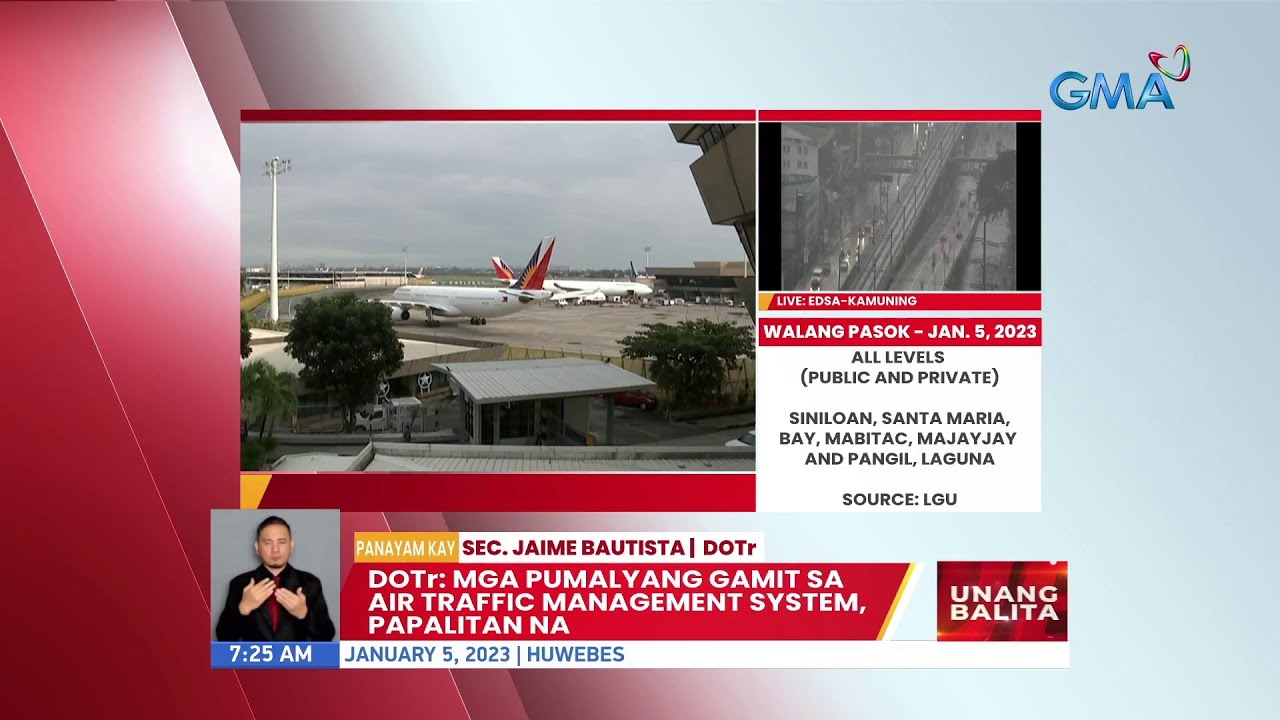 Panayam kay Sec. Jaime Bautista, DOTr (January 05, 2023) | UB - YouTube