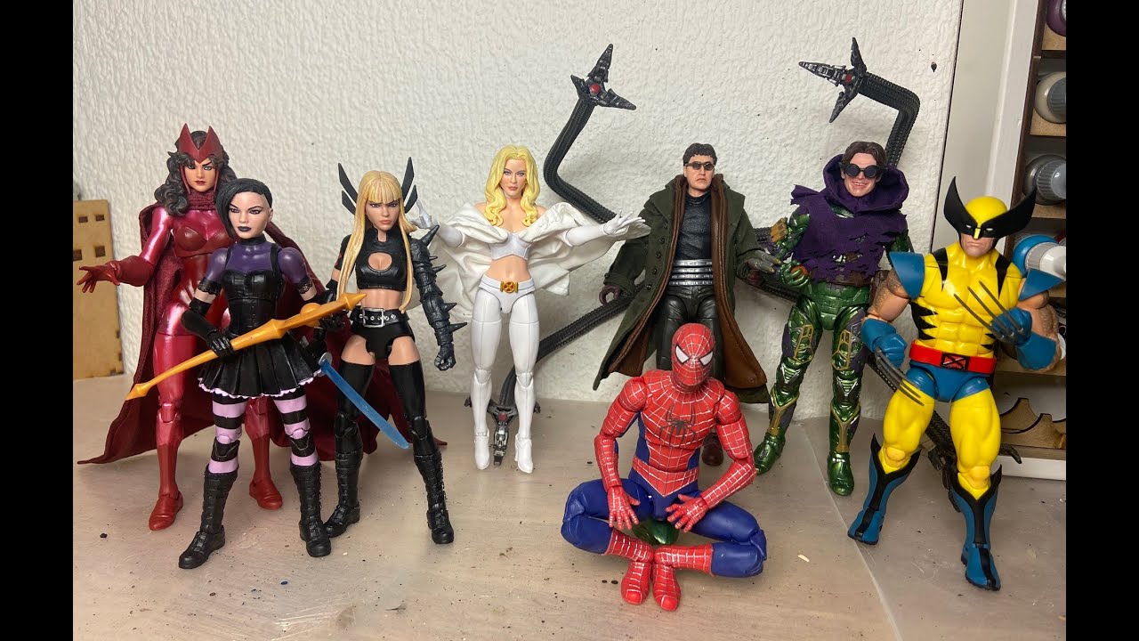 Marvel Legends Soft Goods and Customs Showcase No Way Home X-Men ...