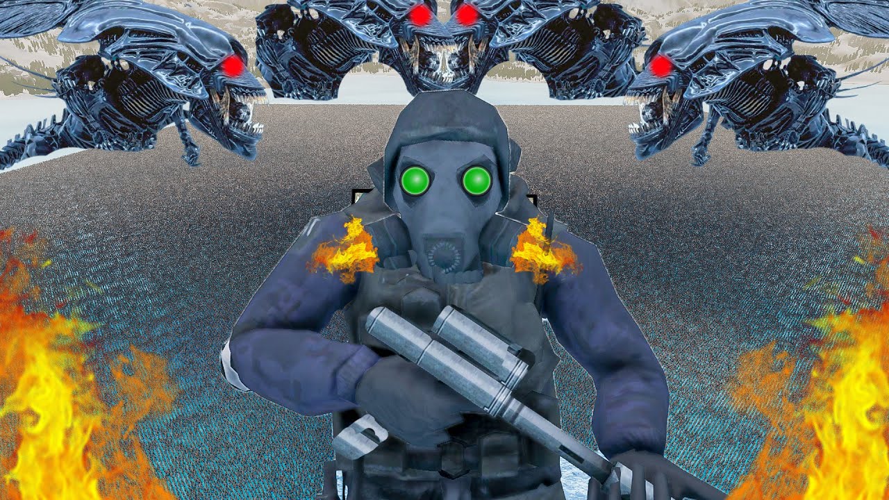 SWAT Flame Protect Civillian vs ALIENS & ZOMBIES Titan | Ultimate Epic ...