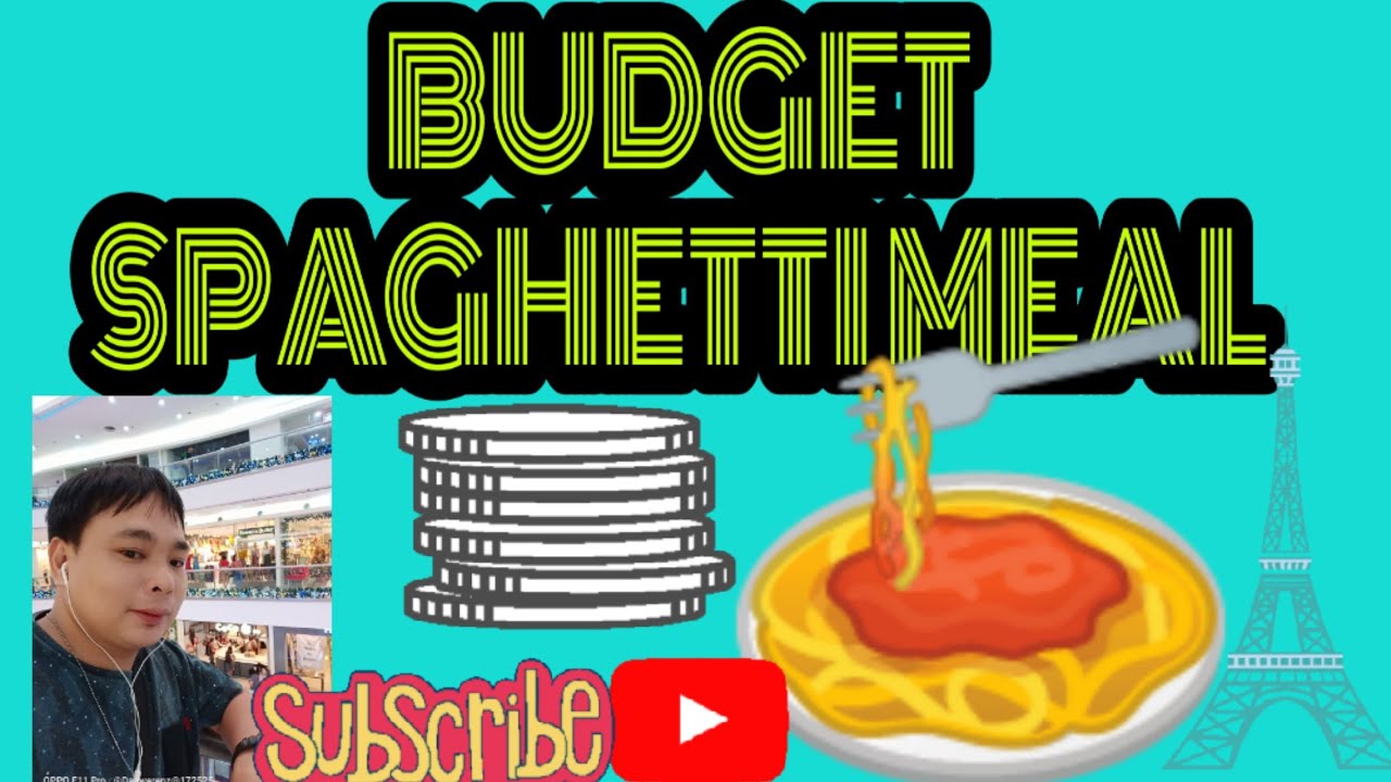 HOW TO COOK BUDGET MEAL | SPAGHETTI🍝🍝🍝 - YouTube