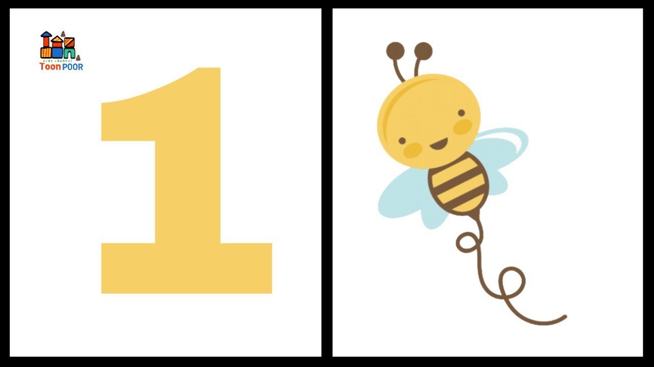 Counting from 1-10, learn Counting for kids, one to ten counting ...