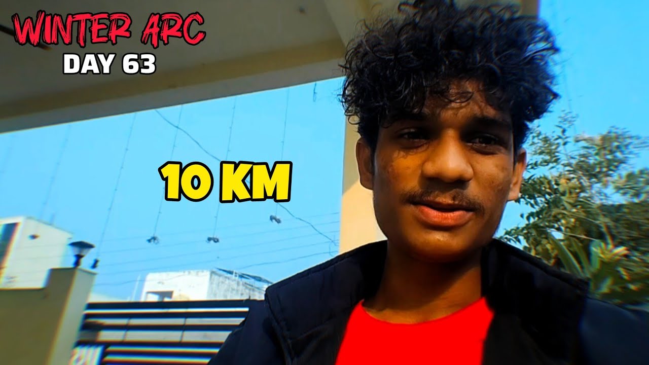 I RUN 10 KM☠️ winter arc ️ Day 63/90 - YouTube