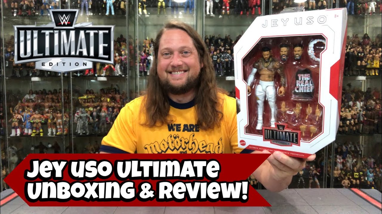 Jey Uso Ultimate Edition Unboxing & Review! Yeet For Days - YouTube