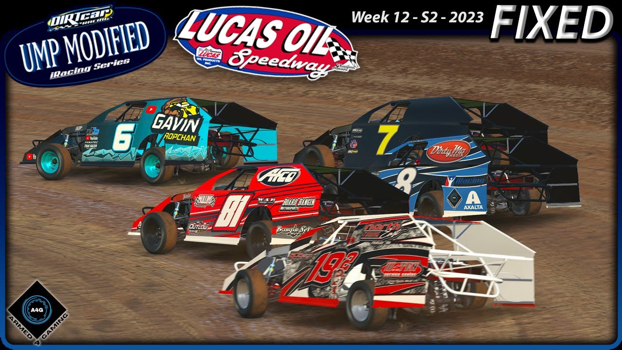 Strong Field! - UMP Modified - Lucas Oil - iRacing - YouTube