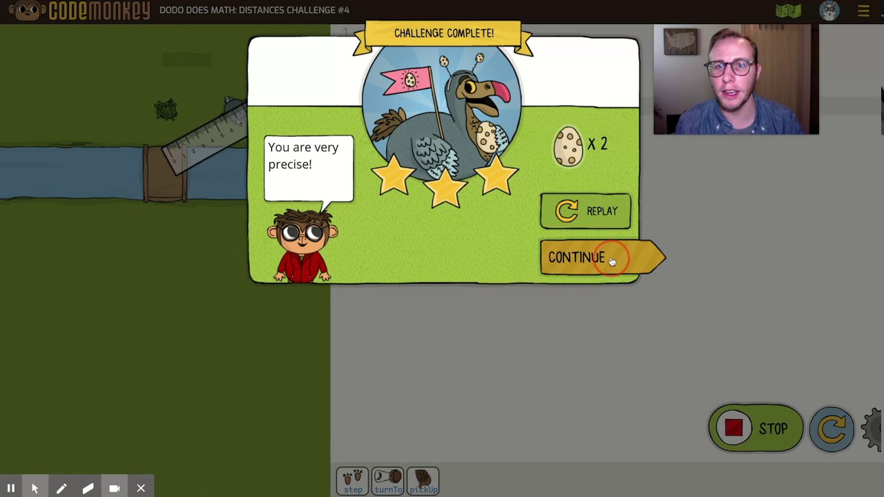 CodeMonkey - Dodo Distance 4-7 Walkthrough - YouTube