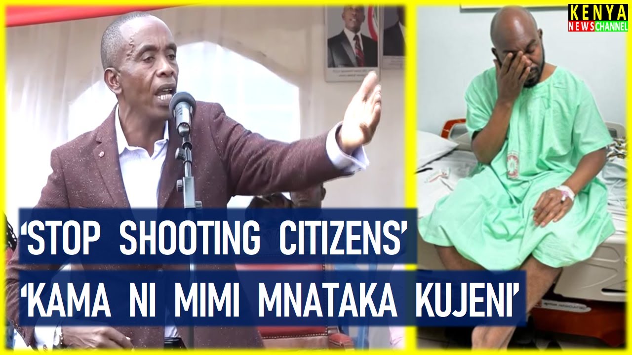 Angry Wamatangi reacts to Shooting Incident involving MP Kagombe at ...